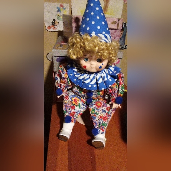 Goebel | Toys | Dolly Dingle Goebel Musical Clown Doll | Poshmark